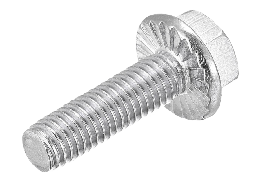 3/8-16 X 3/4 GRADE 5 HEX HEAD SERRATED FLANGE SCREW ZINC PLATED| U-Bolt-It