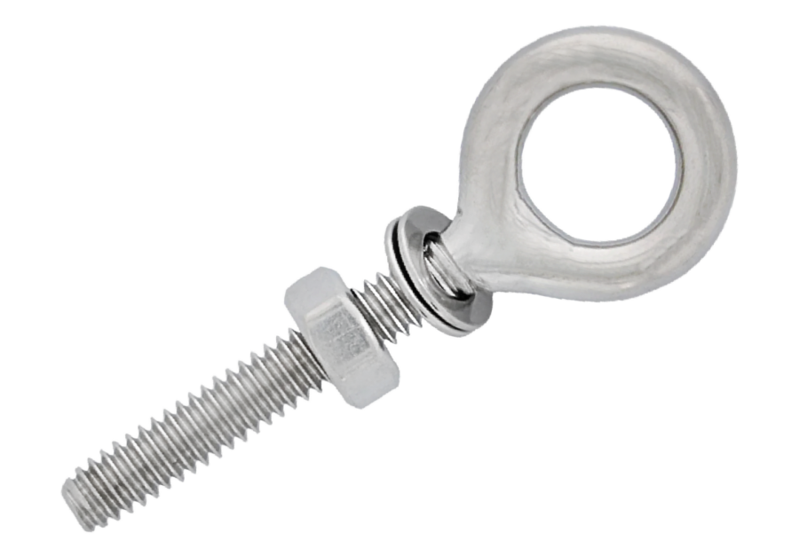1-8 X 12 REGULAR NUT EYE BOLT 304 STAINLESS STEEL| U-Bolt-It