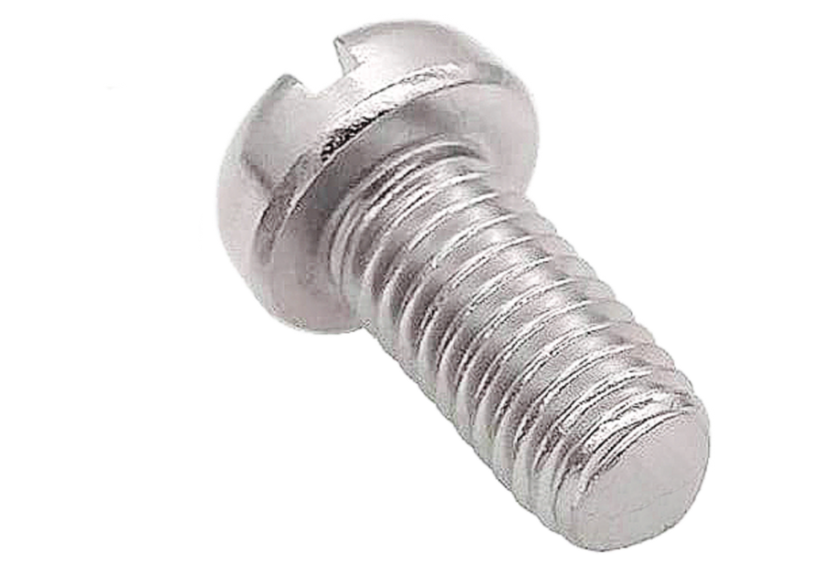 M6-1.0 X 60MM A-2 STAINLESS STEEL SLOTTED CHEESE HEAD MACHINE SCREW| U ...