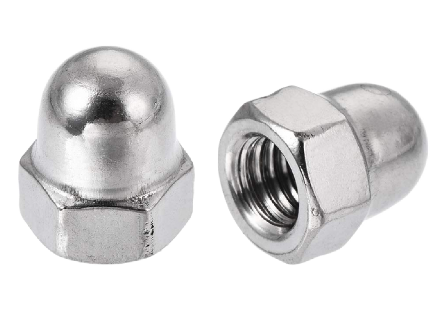 1/2-13 Acorn Nut Zinc Plated - 1/2-13 Acorn Nut| U-Bolt-It